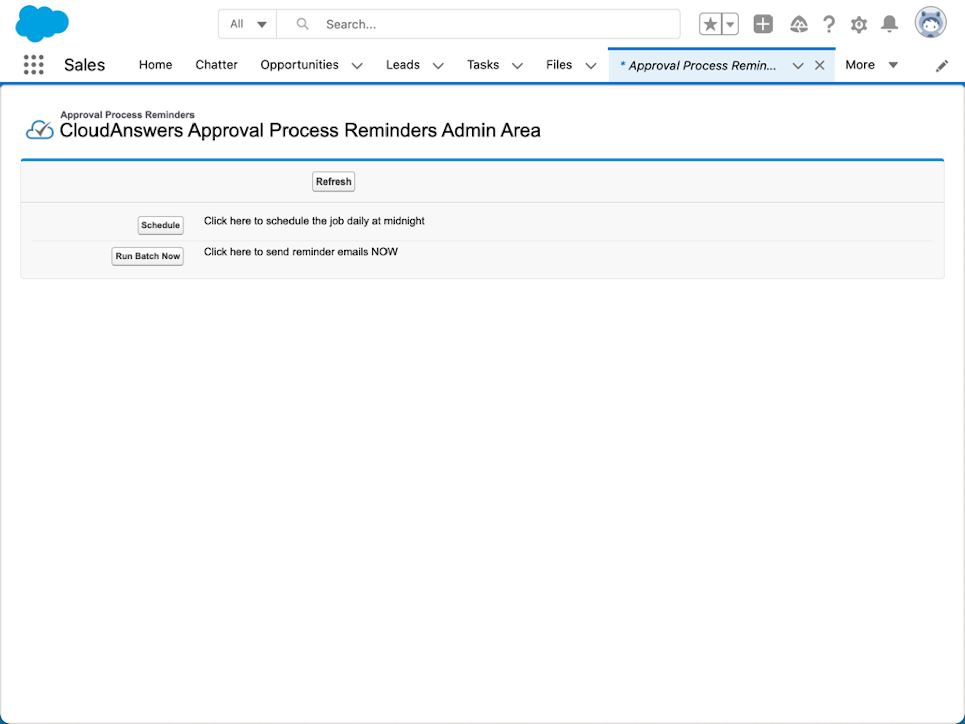 Approval Process Reminders | CloudAnswers